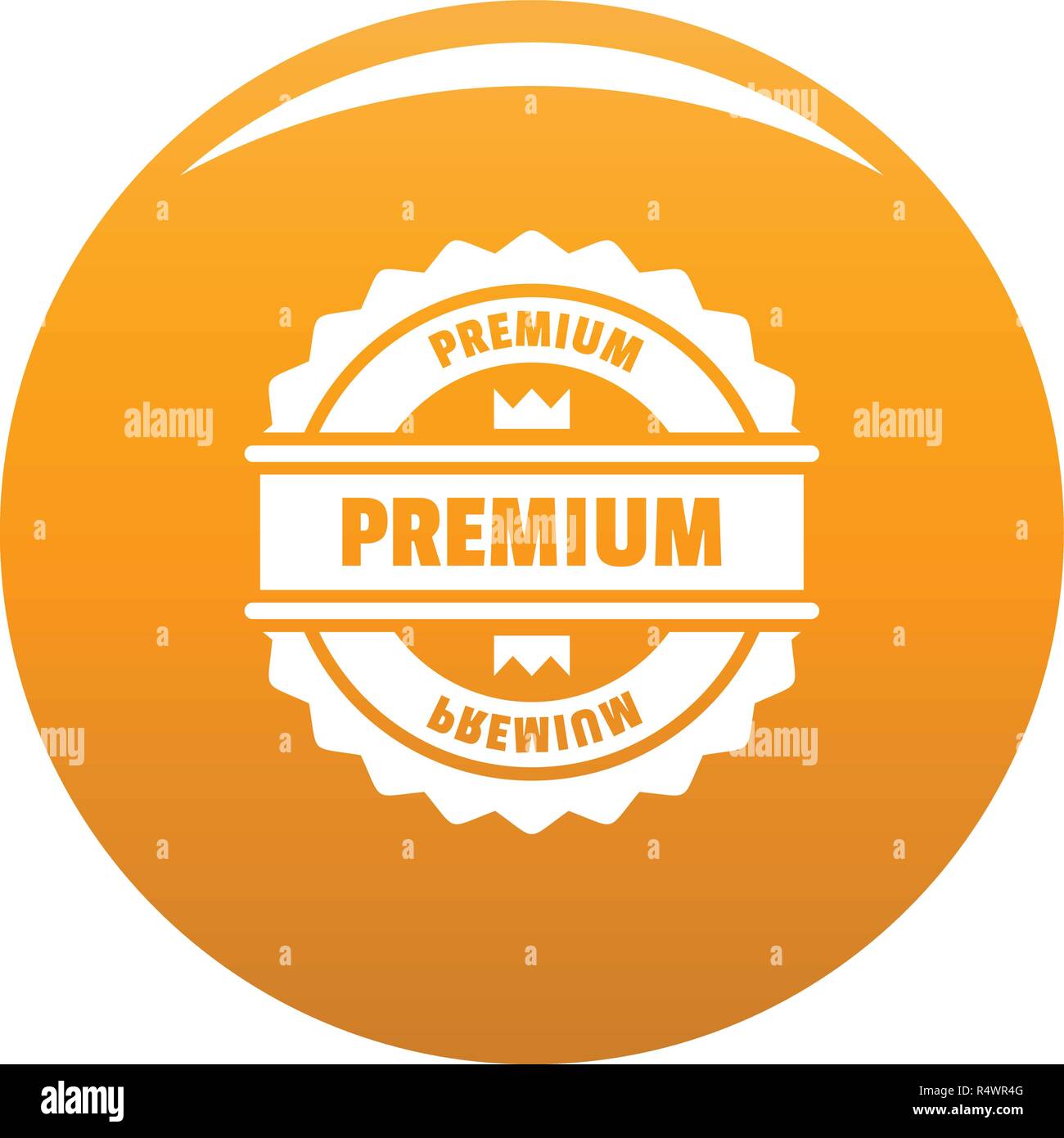 Premium logo. Simple illustration of premium vector logo for any design ...