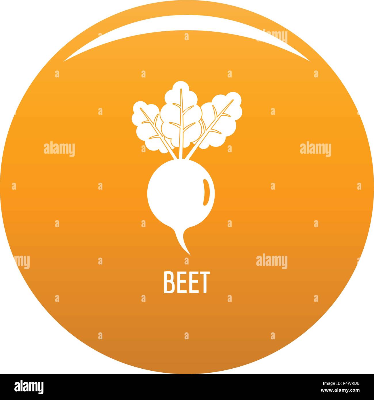 Beet icon. Simple illustration of beet vector icon for any design ...