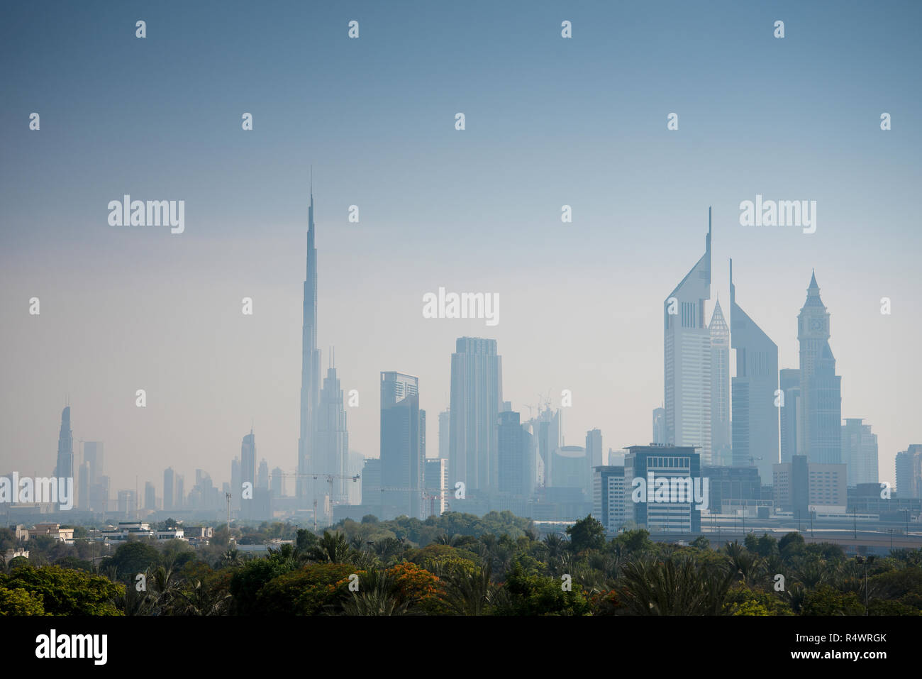 Structure Buildings Architecture Skyline Dubai Uae Marina Water Sky ...