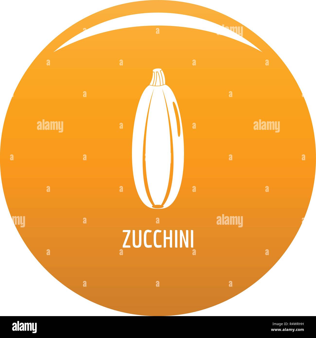 Zucchini icon. Simple illustration of zucchini vector icon for any ...