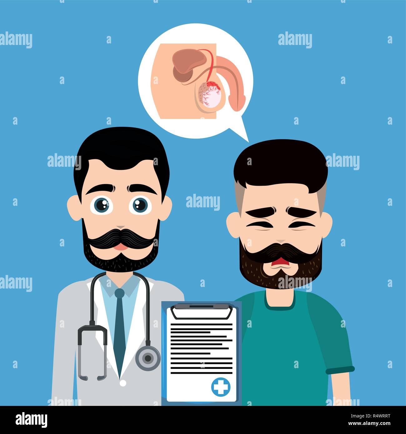 Prostate cancer campaign Stock Vector Image & Art - Alamy