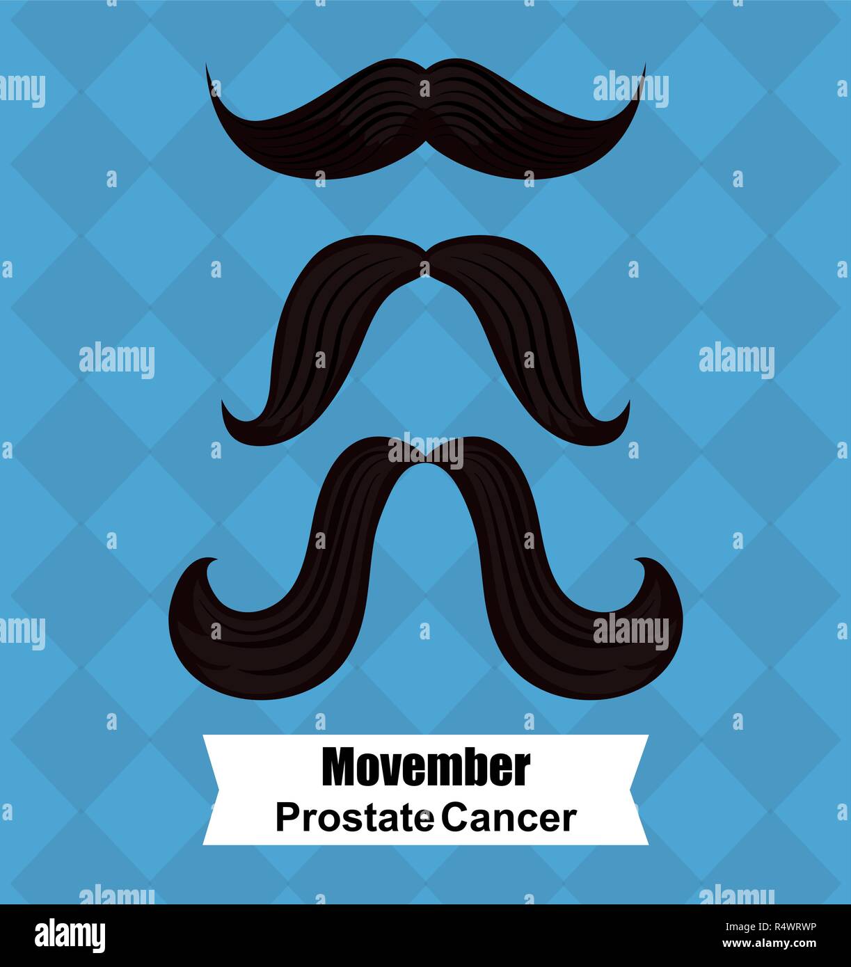 Movember Prostate Cancer Stock Vector Image And Art Alamy
