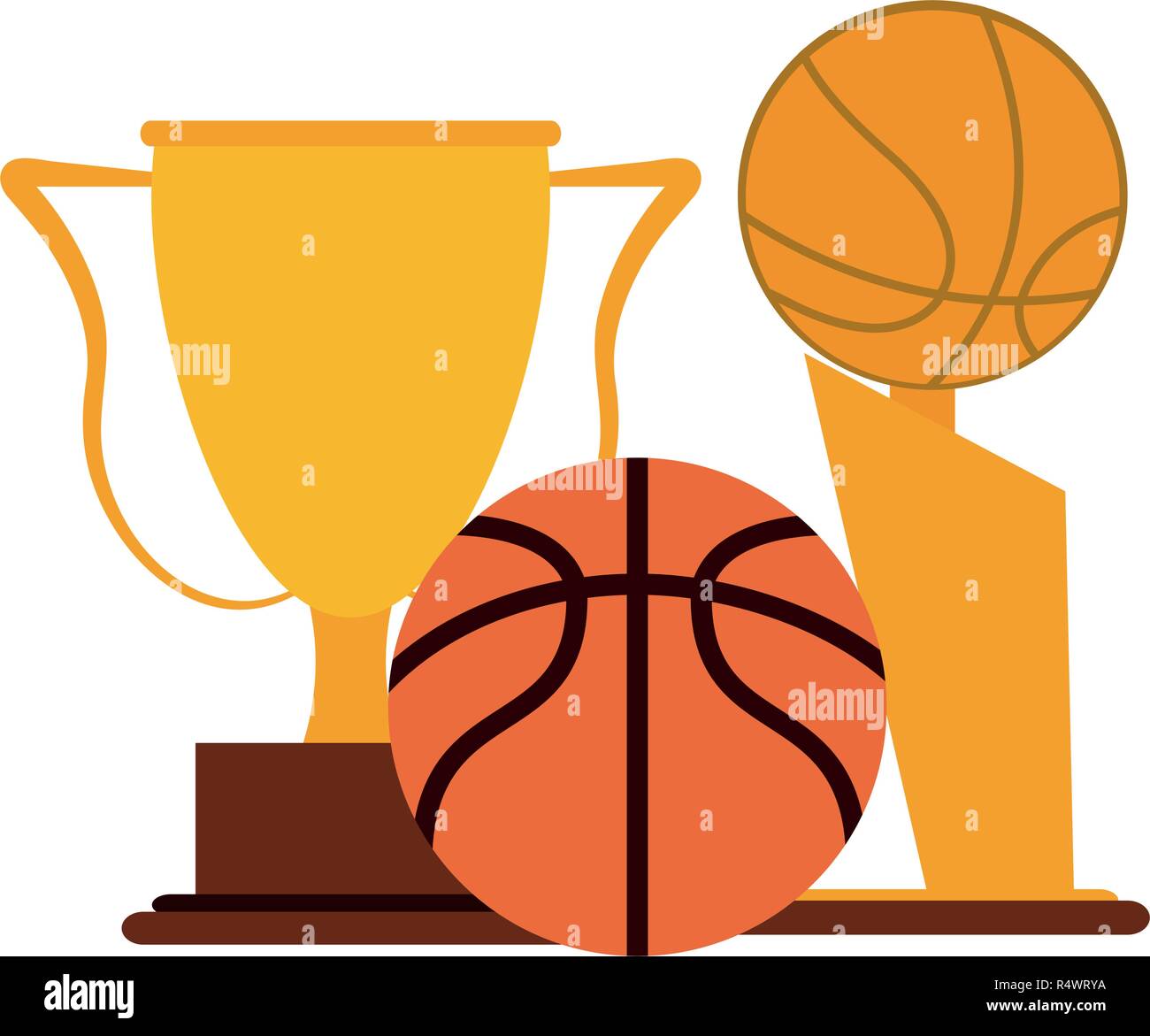 Tournament cups Stock Vector Images - Alamy