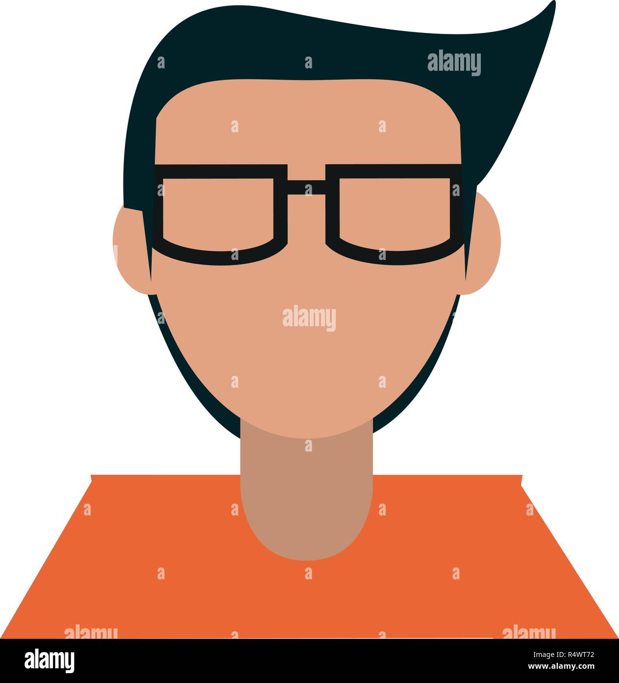 Man faceless profile black and white Stock Vector Image & Art - Alamy