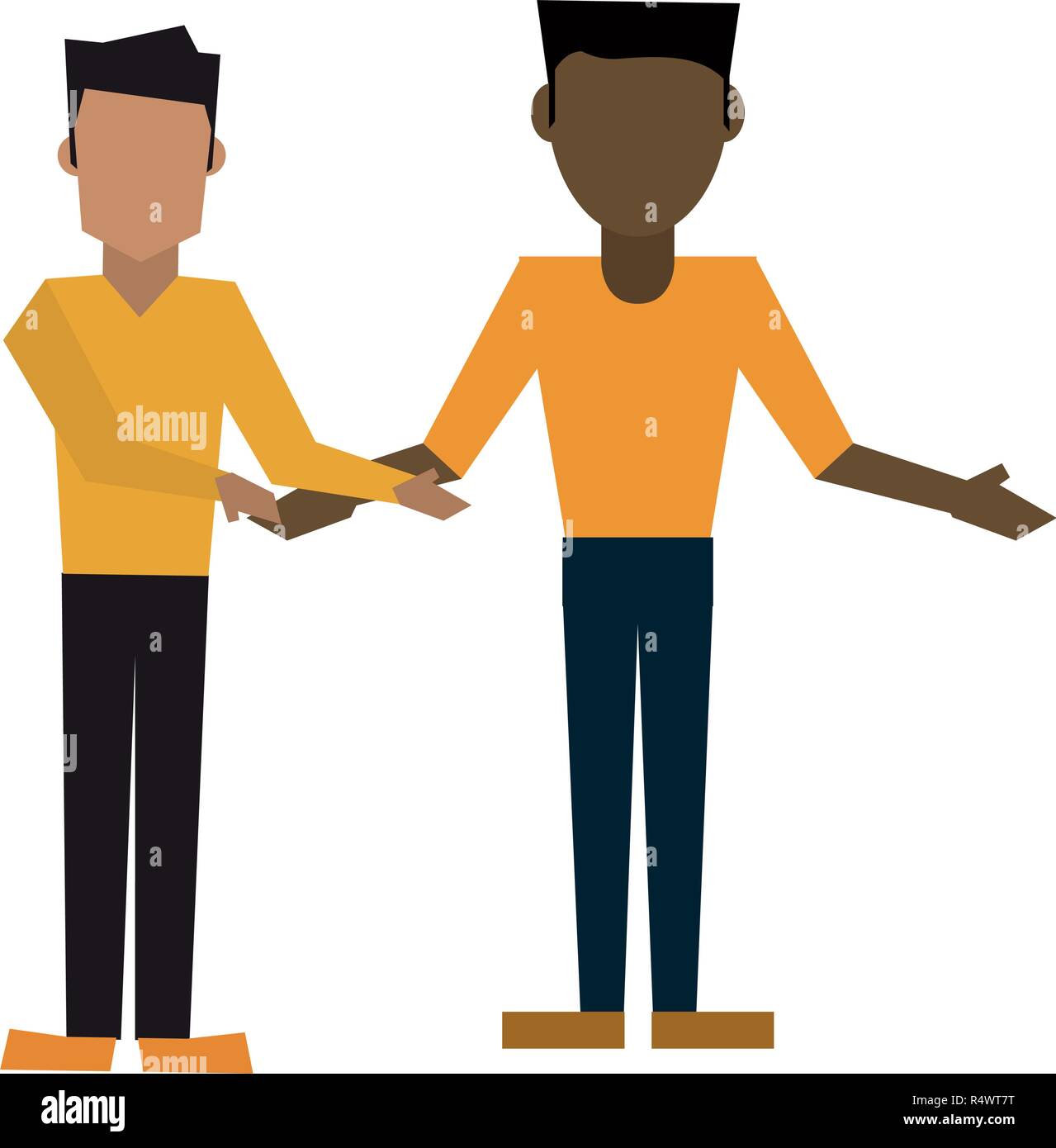 Couple in discussion black and white Stock Vector Image & Art - Alamy