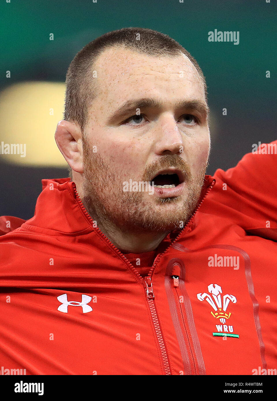 Wales' Ken Owens Stock Photo - Alamy