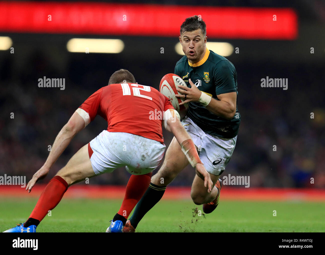 South Africa's Handre Pollard Stock Photo - Alamy