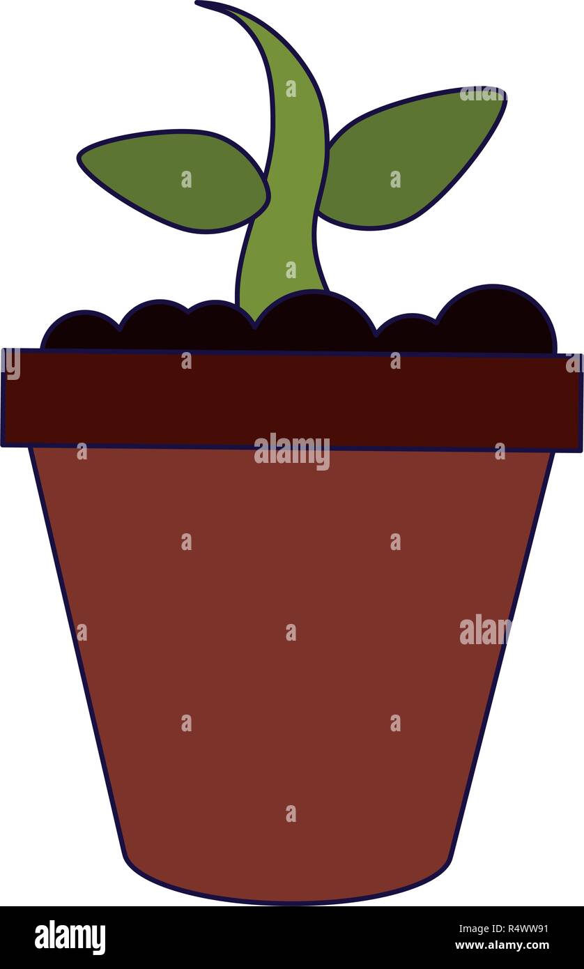 Plant pot symbol Stock Vector Image & Art - Alamy