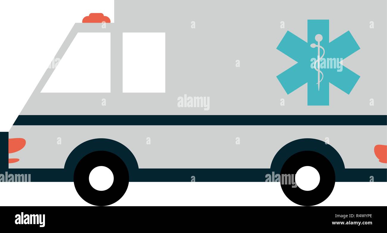 Ambulance medical vehicle Stock Vector Image & Art - Alamy