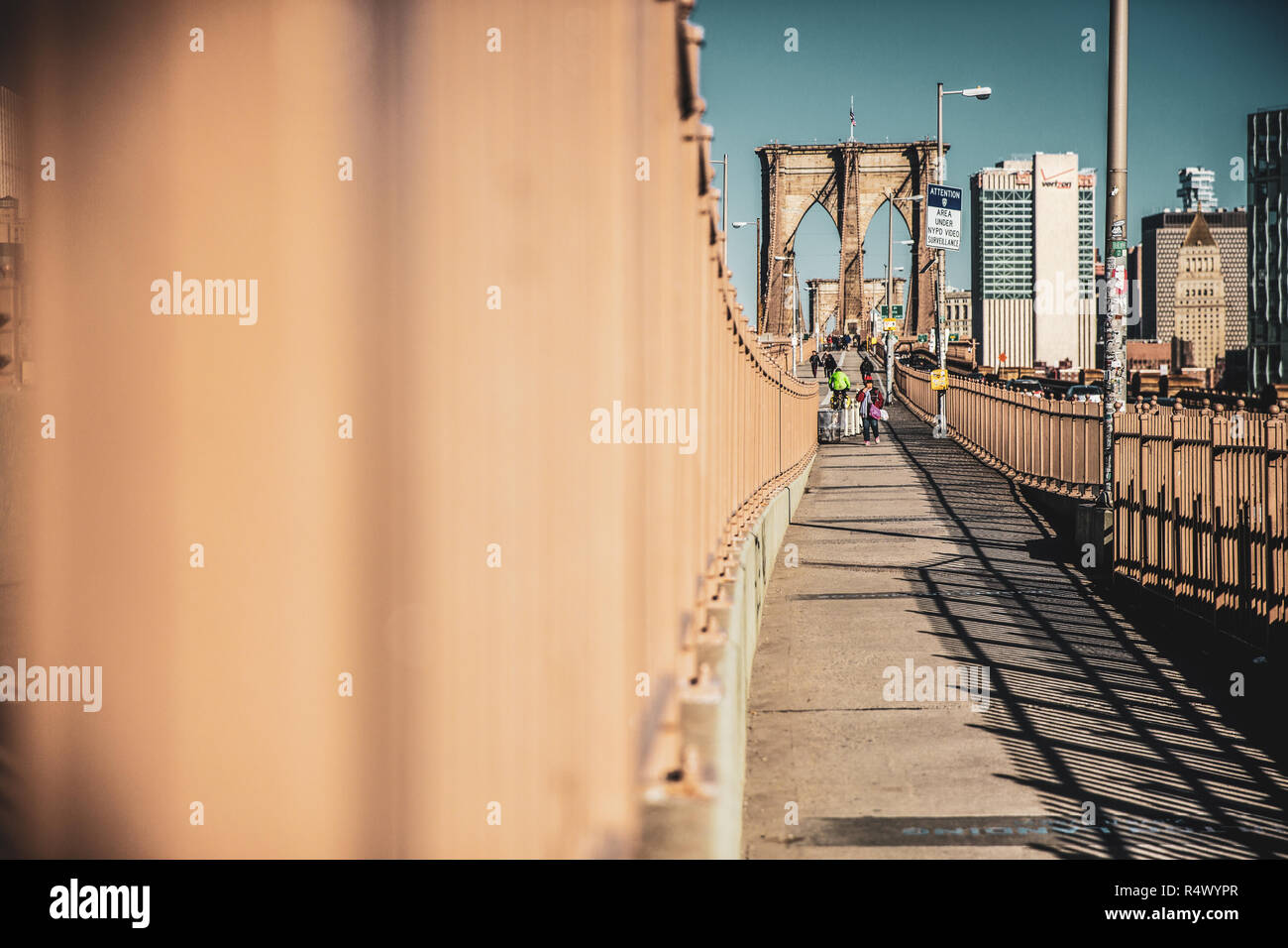 New York, Brooklyn Bridge, Lower Manhattan, USA Stock Photo - Alamy