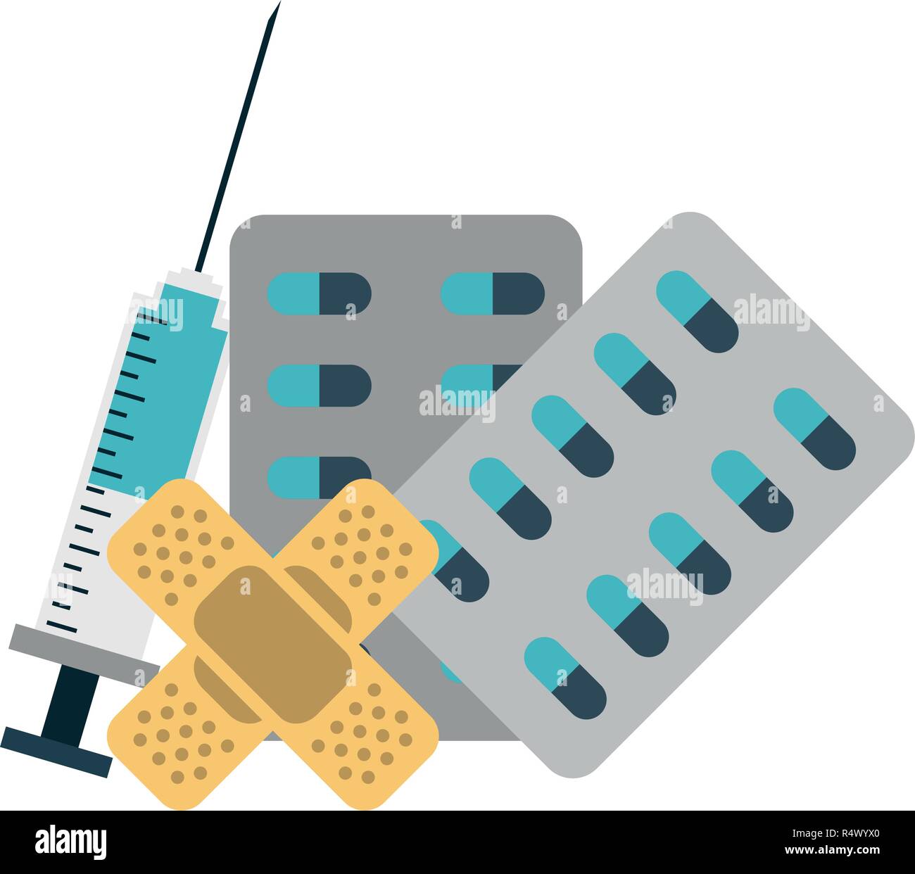 Medical elements and symbols Stock Vector Image & Art - Alamy