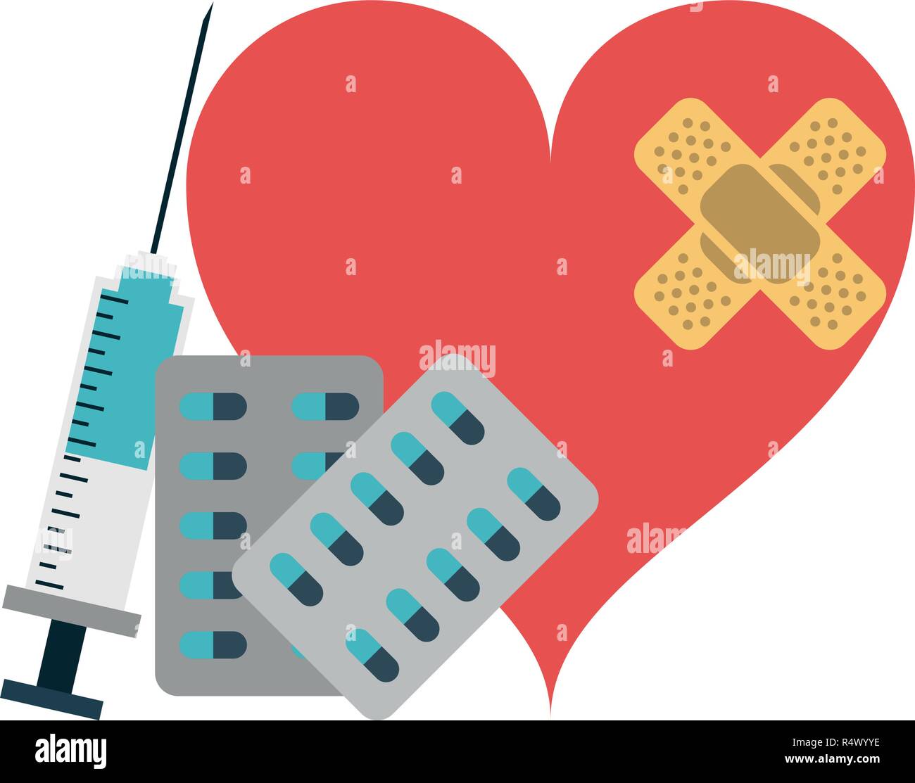 Medical elements and symbols Stock Vector Image & Art - Alamy