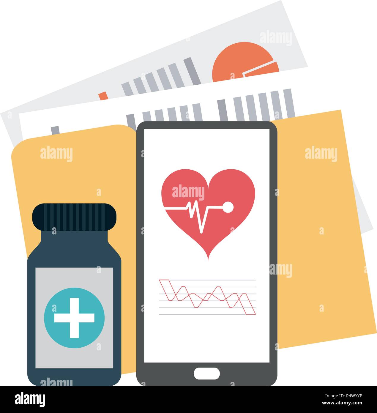 Medical elements and symbols Stock Vector Image & Art - Alamy