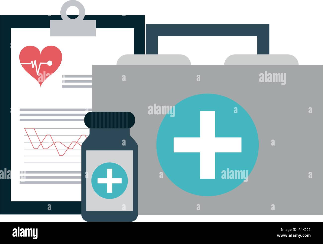 Medical elements and symbols Stock Vector Image & Art - Alamy