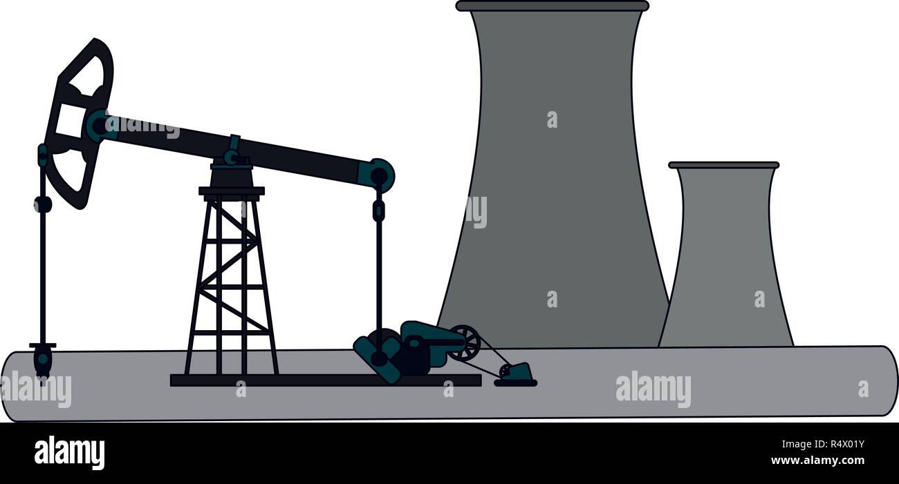 Fuel pump refinery Stock Vector Image & Art - Alamy