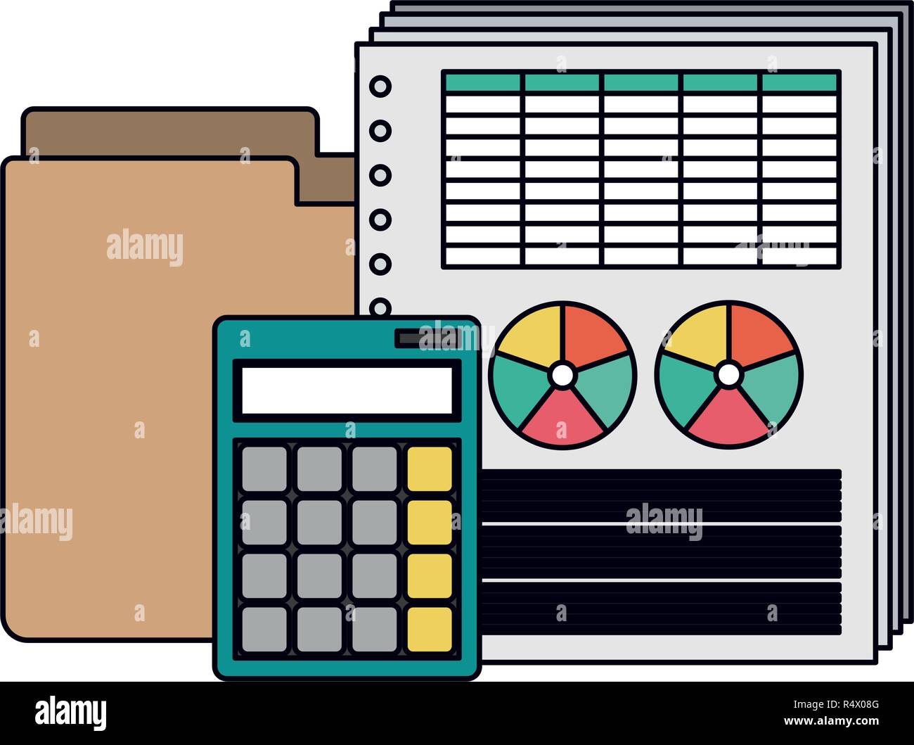Office work elements Stock Vector Image & Art - Alamy
