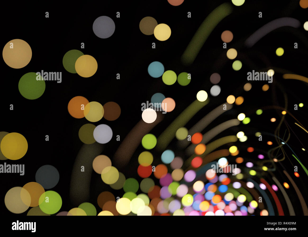 Abstract color dynamic background with lighting effect. Futuristic ...