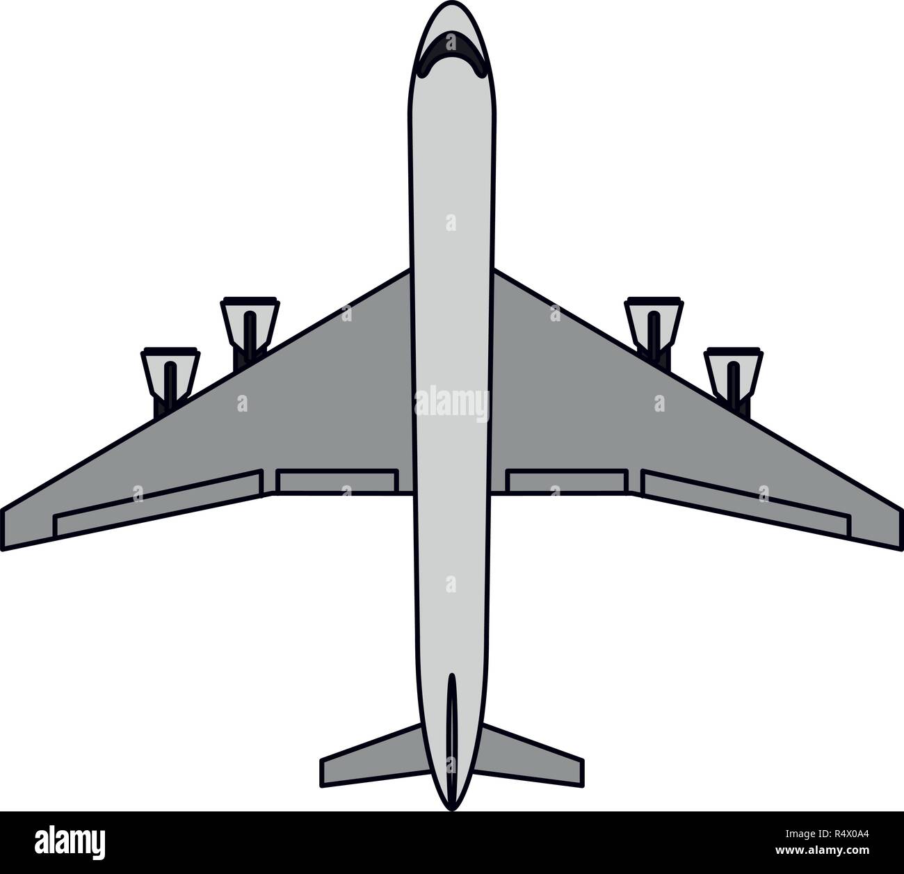 Jet aircraft detail Stock Vector Images - Alamy