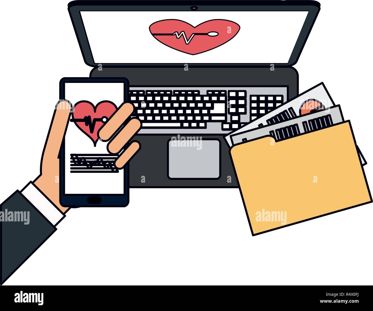 Medical elements and symbols Stock Vector Image & Art - Alamy