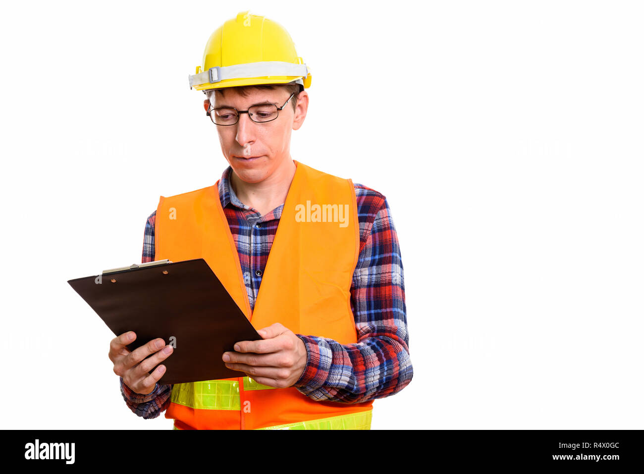 Hard hat clipboard hi-res stock photography and images - Alamy