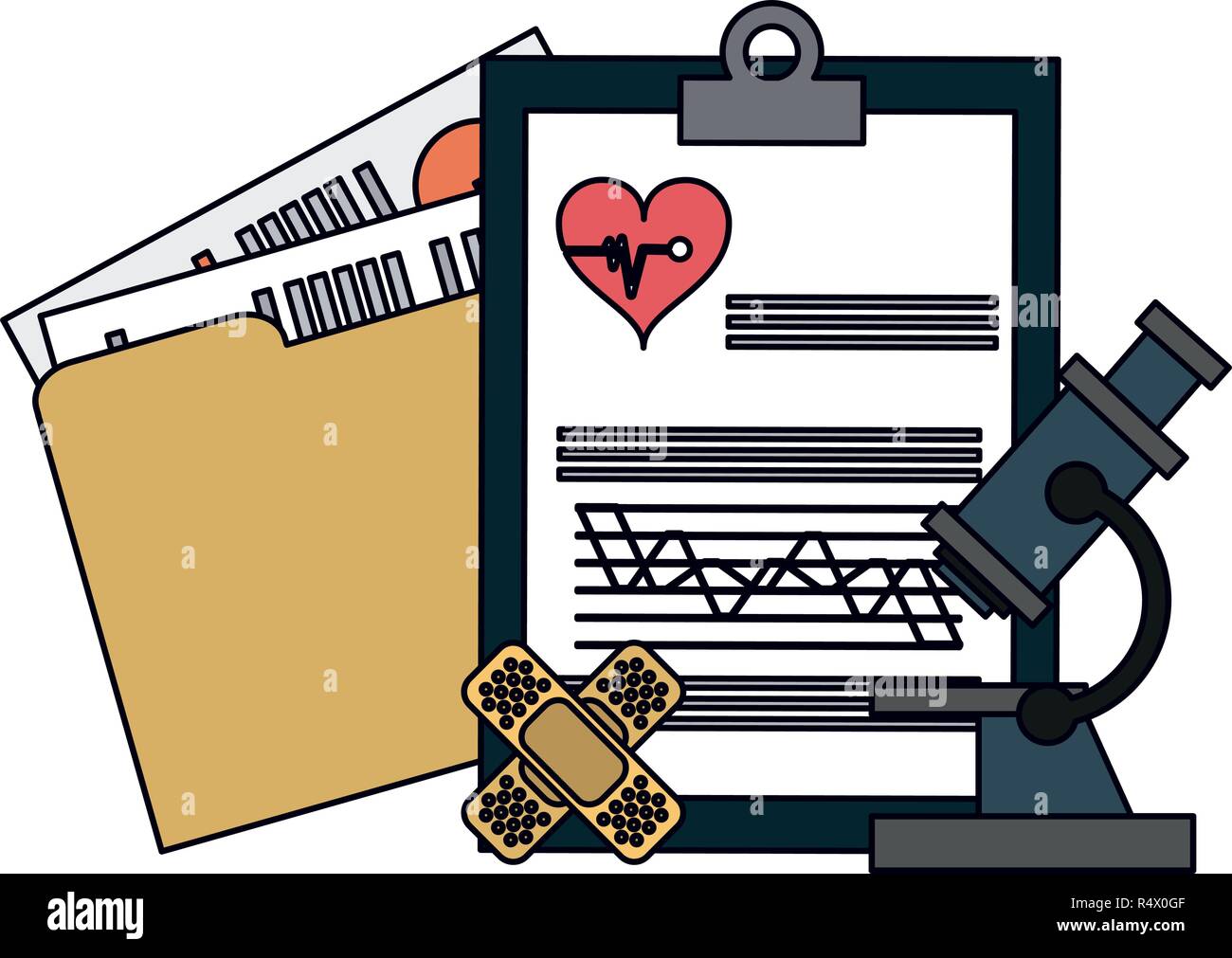 Medical elements and symbols Stock Vector Image & Art - Alamy