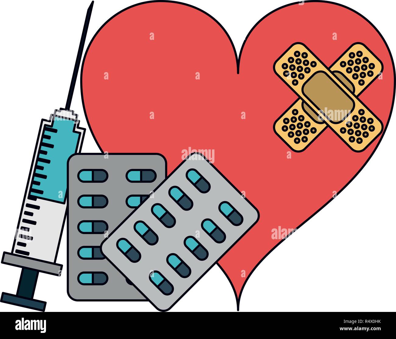 Medical elements and symbols Stock Vector Image & Art - Alamy