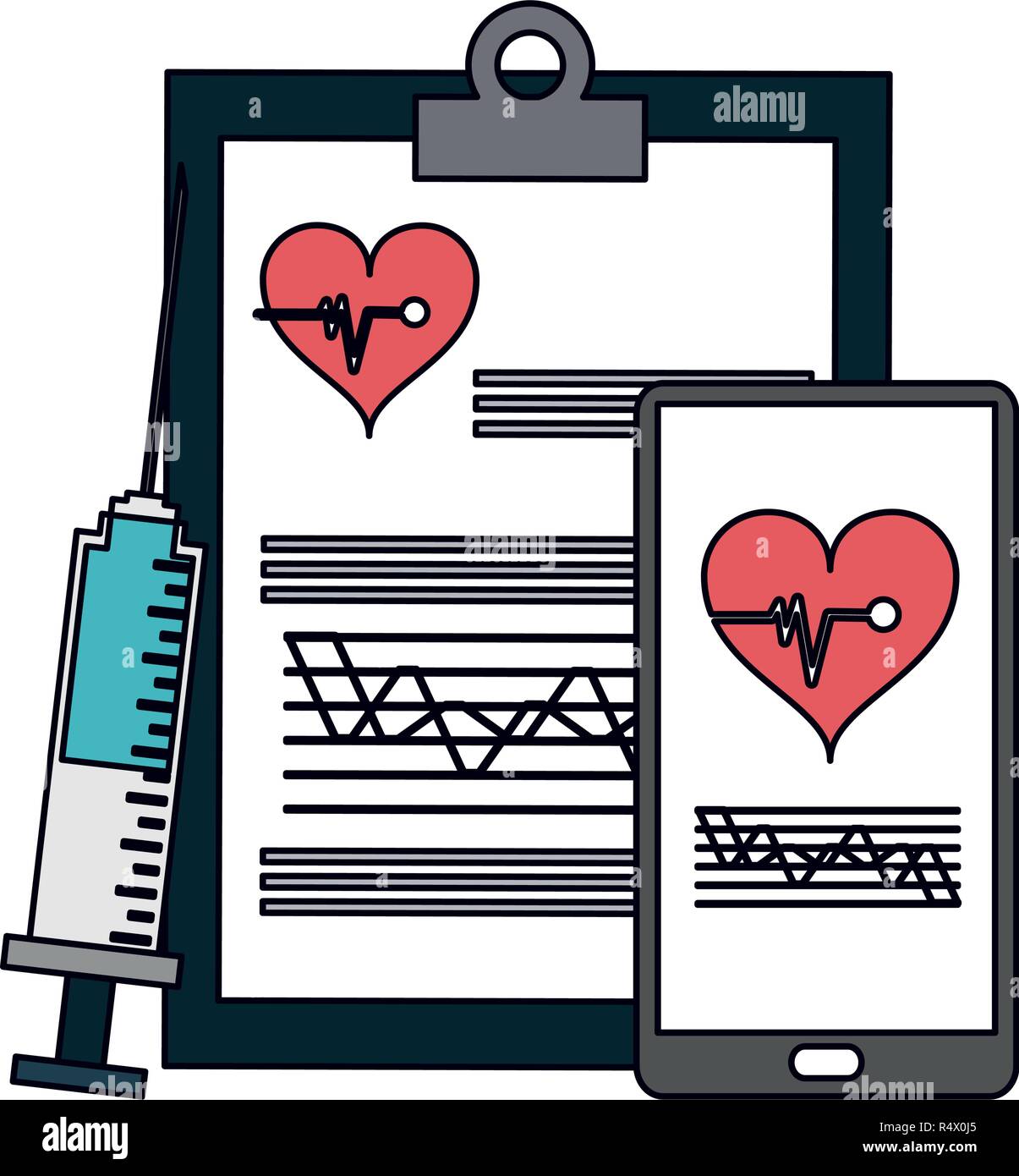 Medical elements and symbols Stock Vector Image & Art - Alamy