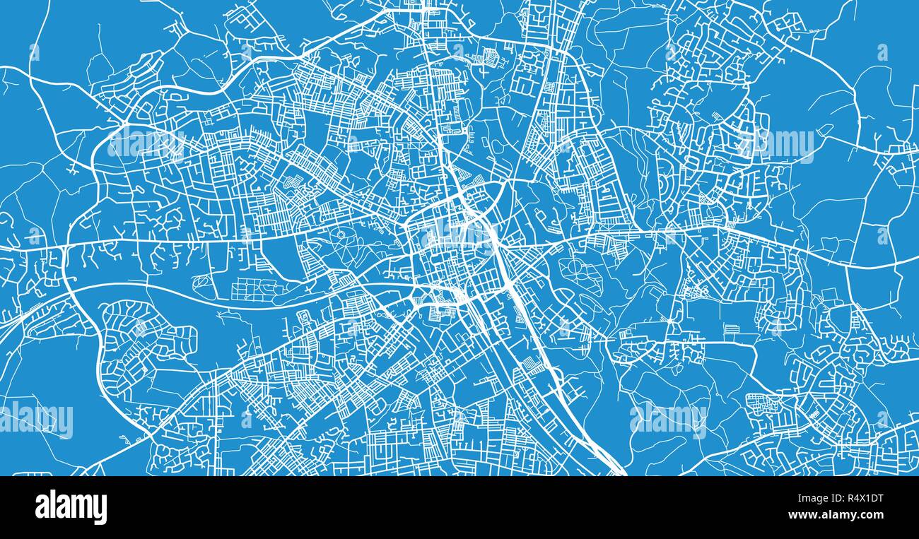 Bolton map Stock Vector Images - Alamy