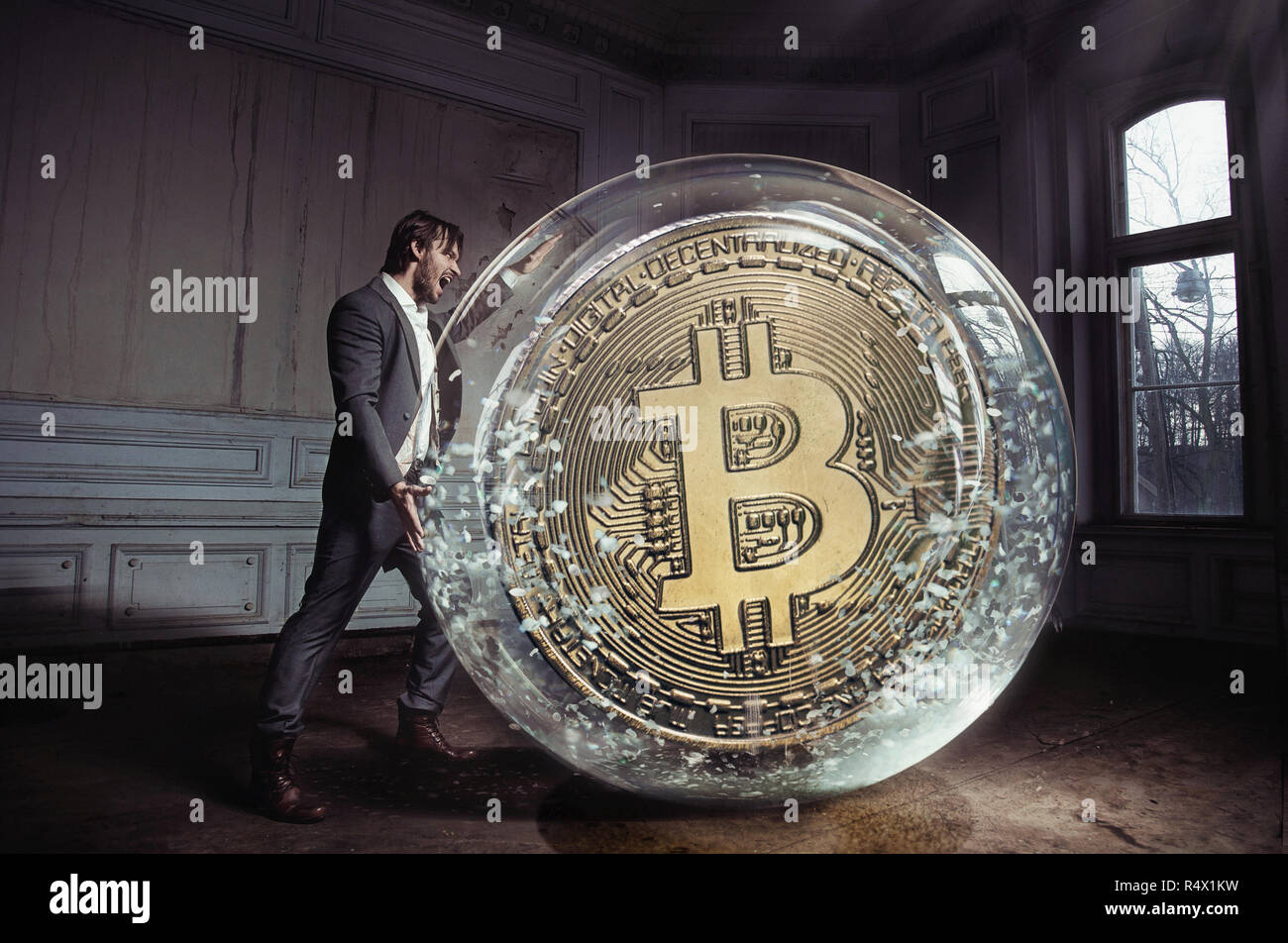 Bitcoin think hi-res stock photography and images - Alamy