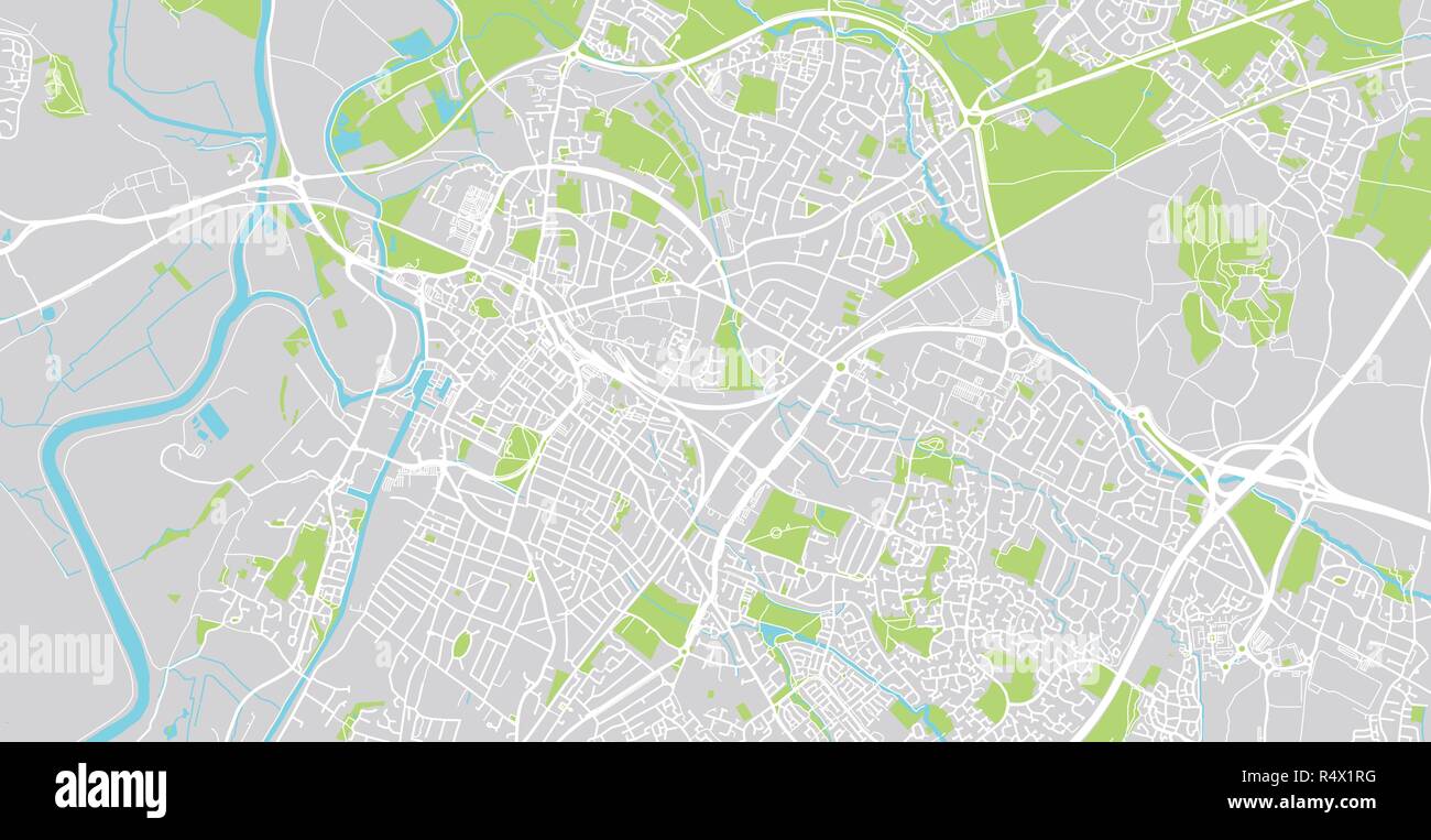 Map of gloucester hi-res stock photography and images - Alamy