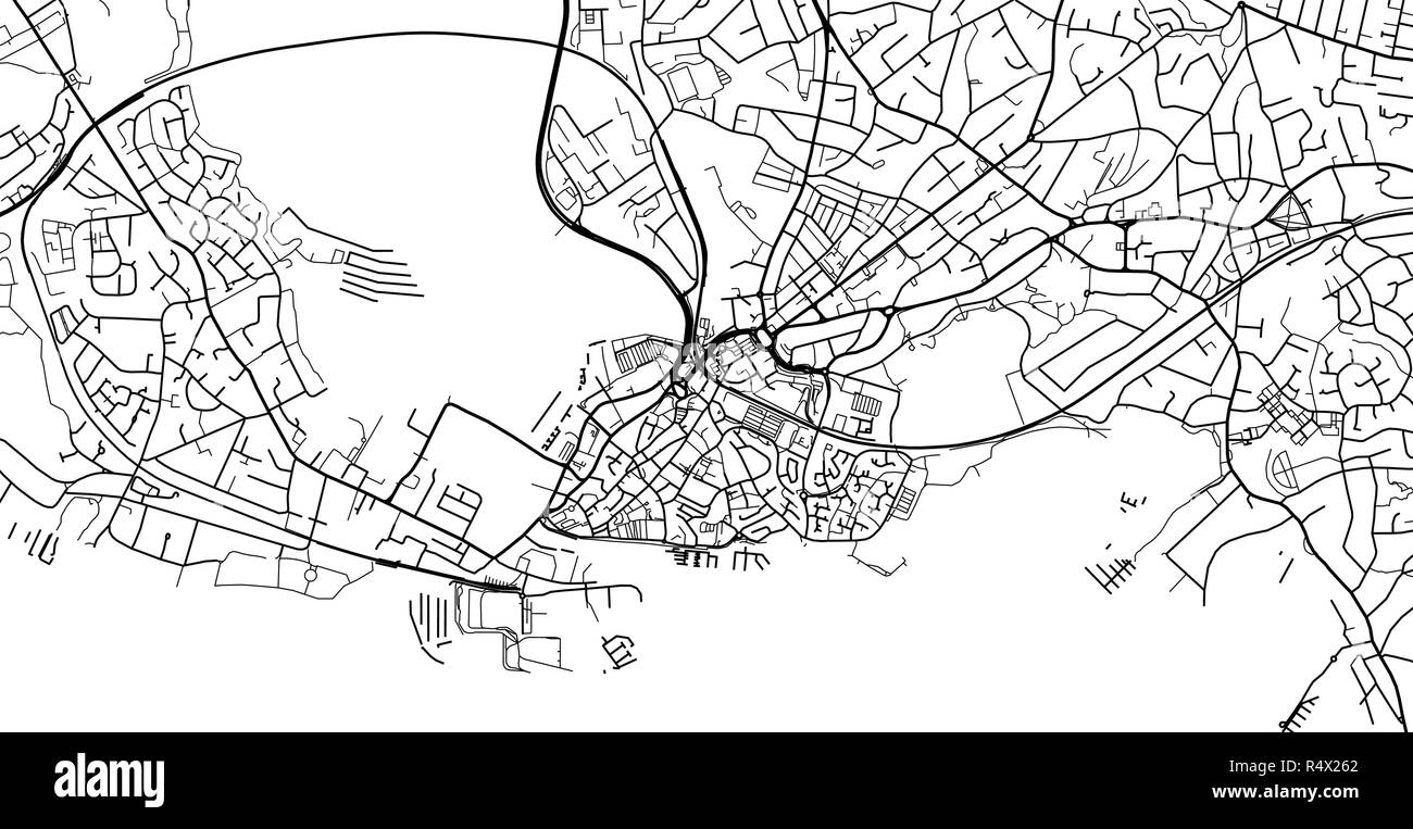 Map of poole Stock Vector Images - Alamy