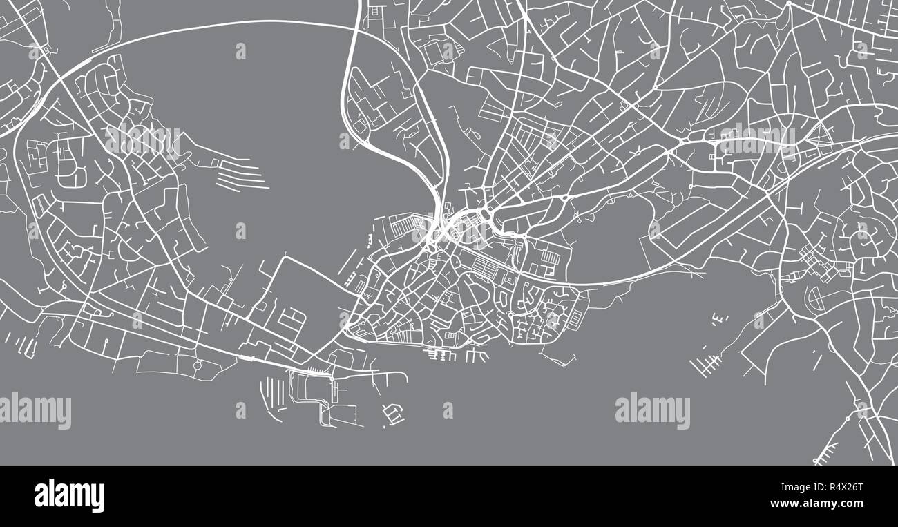 Map of poole Stock Vector Images - Alamy