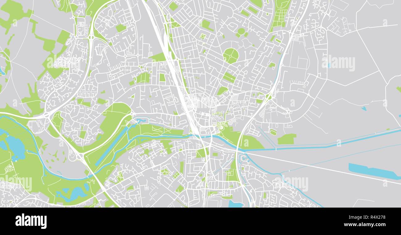 Peterborough aerial Stock Vector Images - Alamy