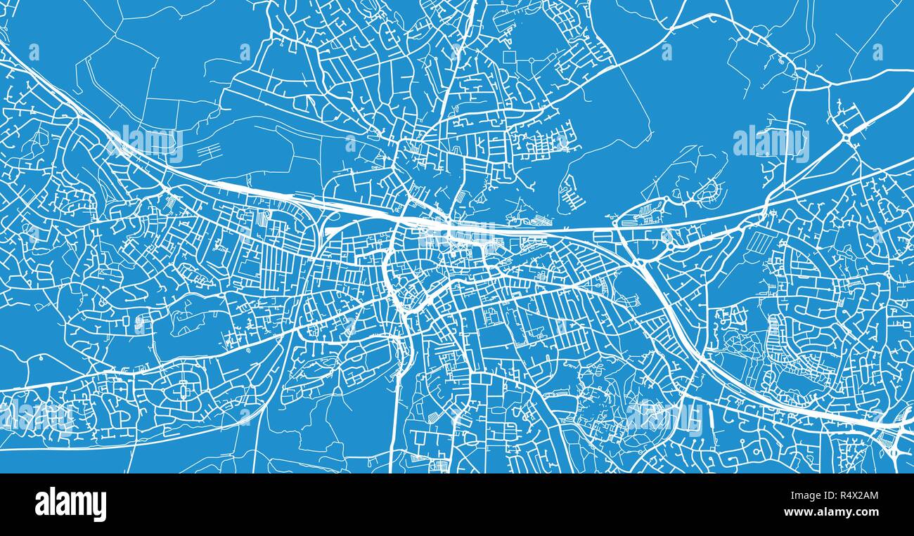 Reading town aerial hi-res stock photography and images - Alamy