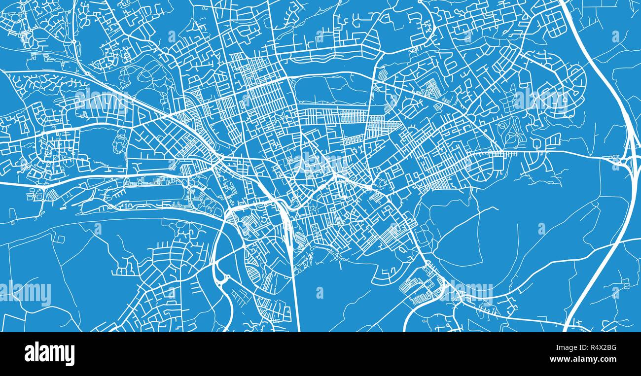 Preston map hi-res stock photography and images - Alamy