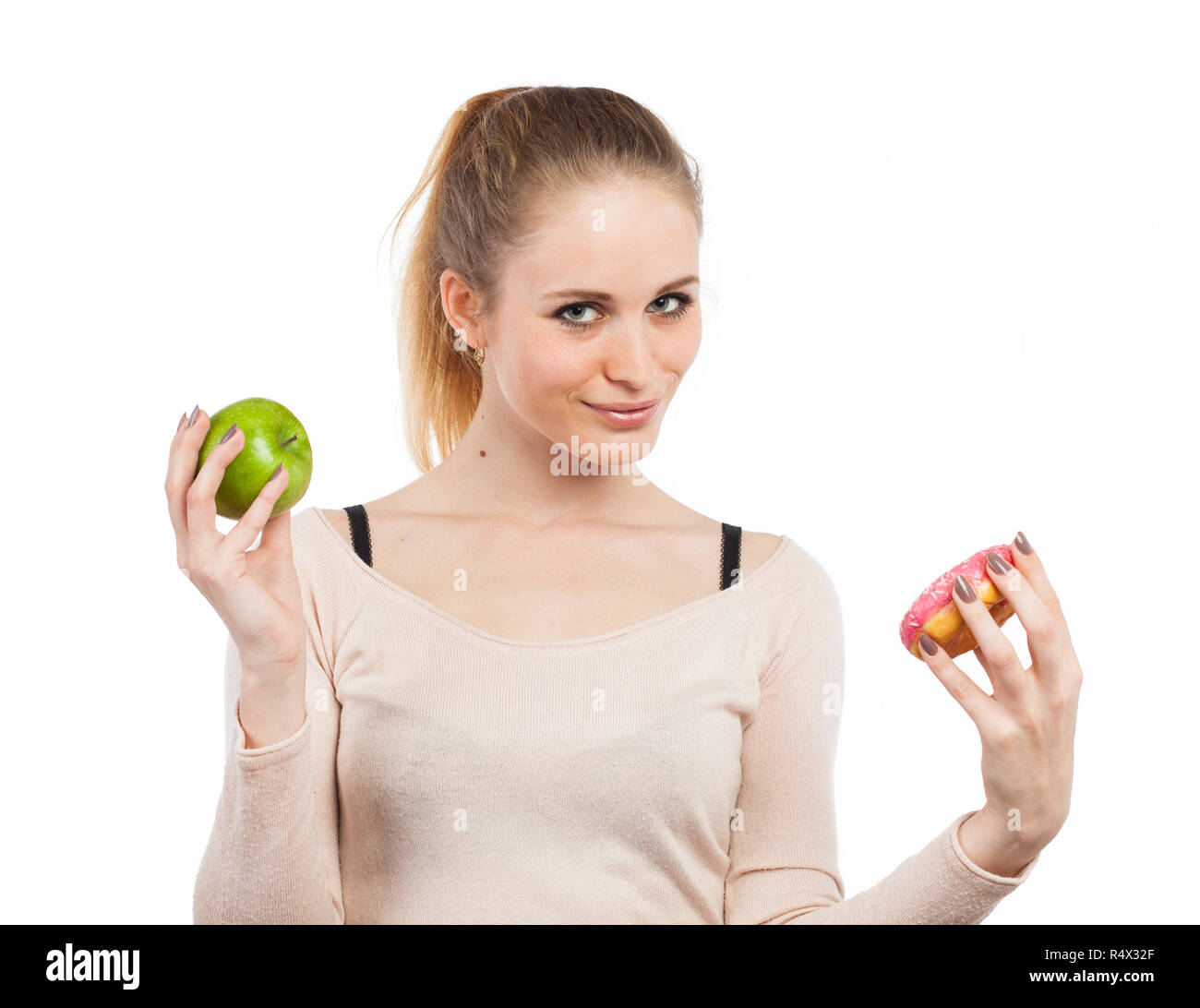Tempted with an apple hi-res stock photography and images - Alamy