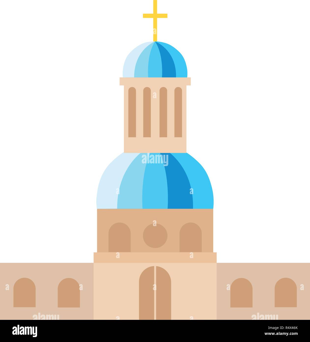 Abstract cute church Stock Vector Image & Art - Alamy