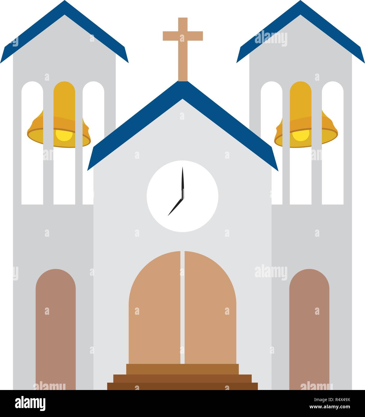 Abstract cute church Stock Vector Image & Art - Alamy