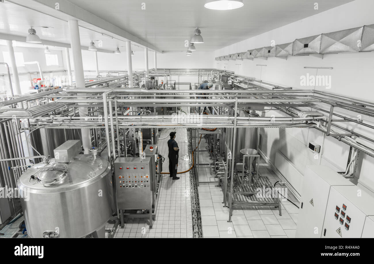 Manufacturing factory top view interior hi-res stock photography and ...