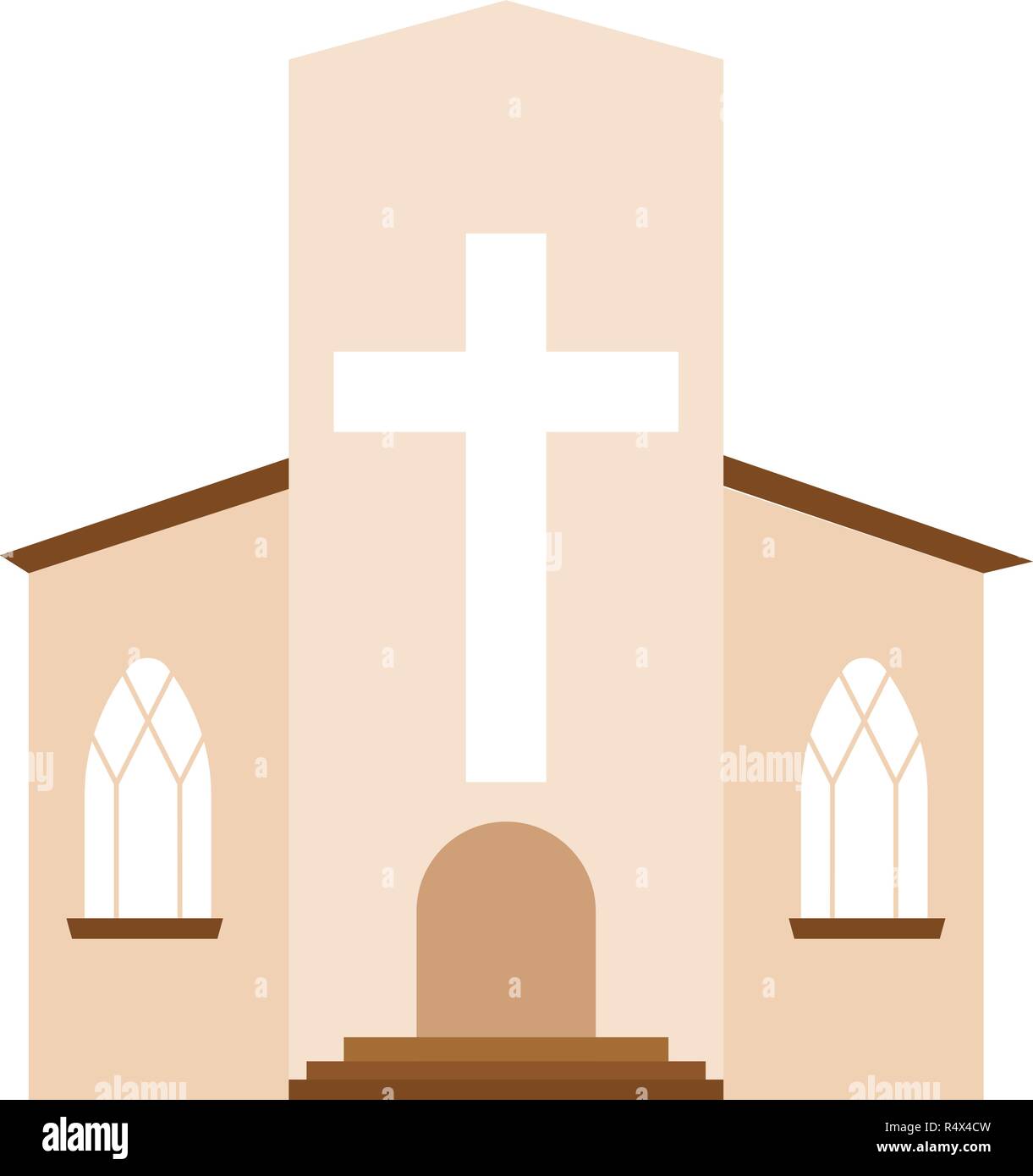 Abstract cute church Stock Vector Image & Art - Alamy