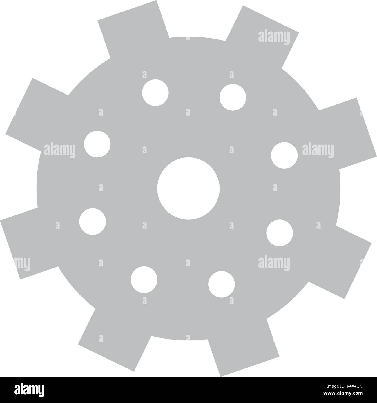 successful business concept element support gears cartoon vector ...
