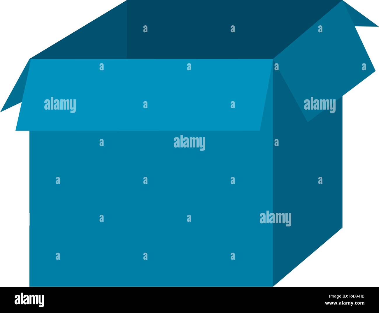 successful business concept element box cartoon vector illustration ...