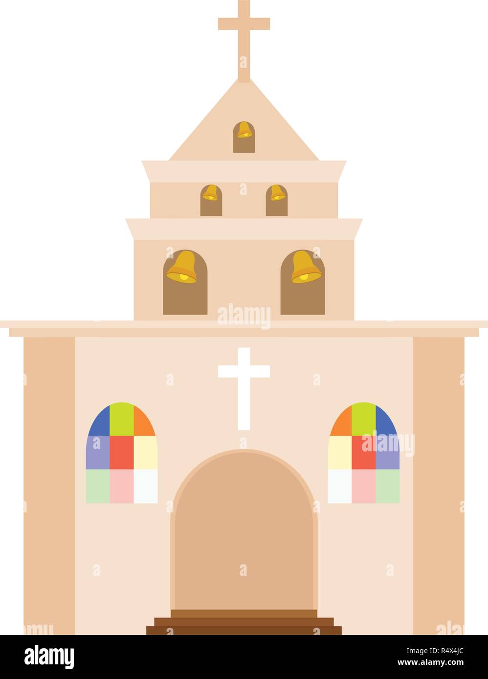 Abstract cute church Stock Vector Image & Art - Alamy