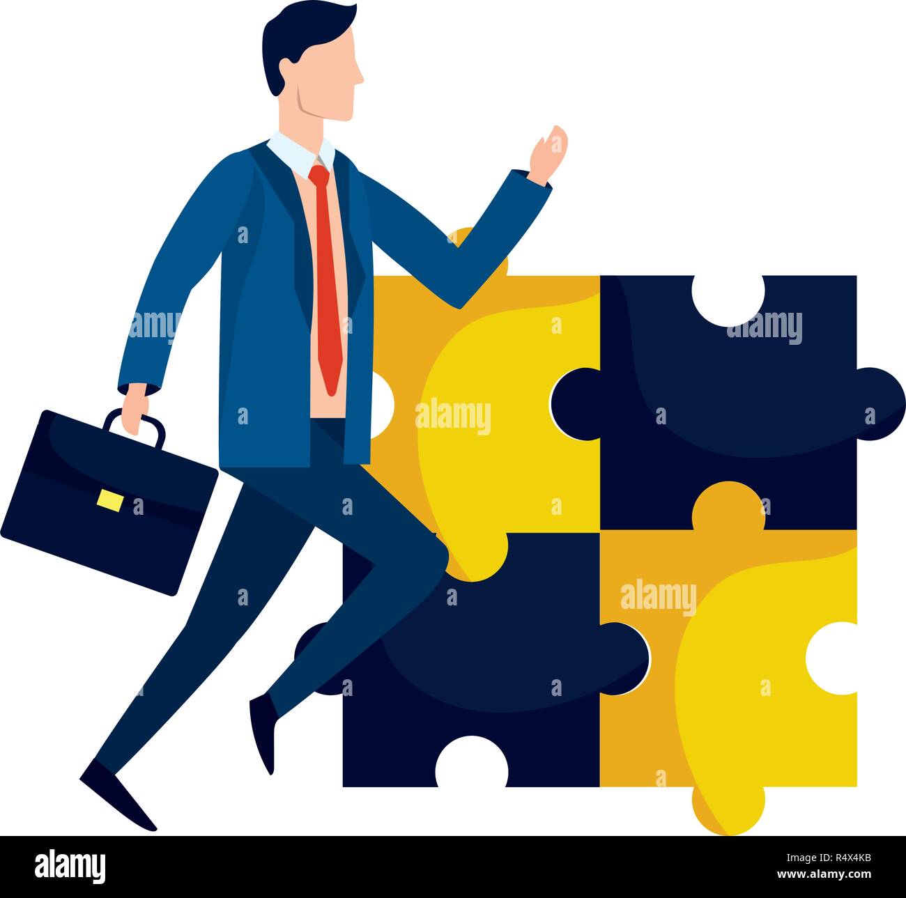 successful businessman avatar cartoon vector illustration graphic ...