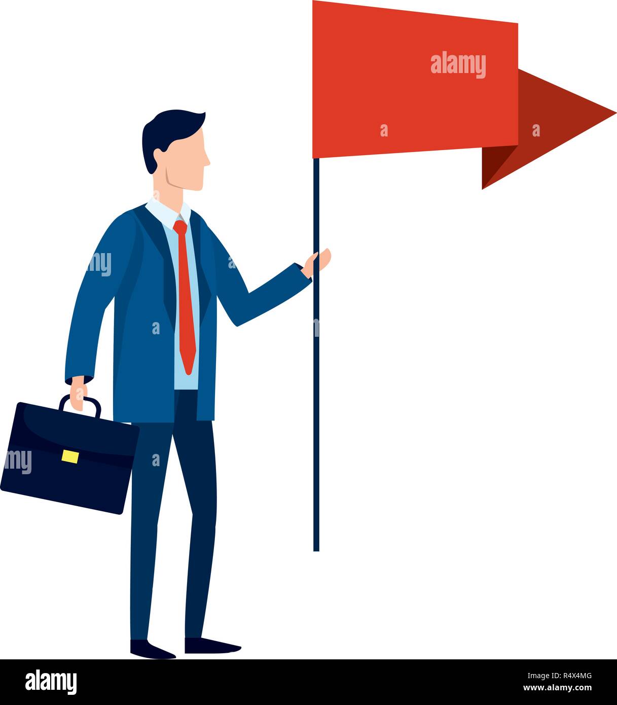 successful businessman avatar cartoon vector illustration graphic ...
