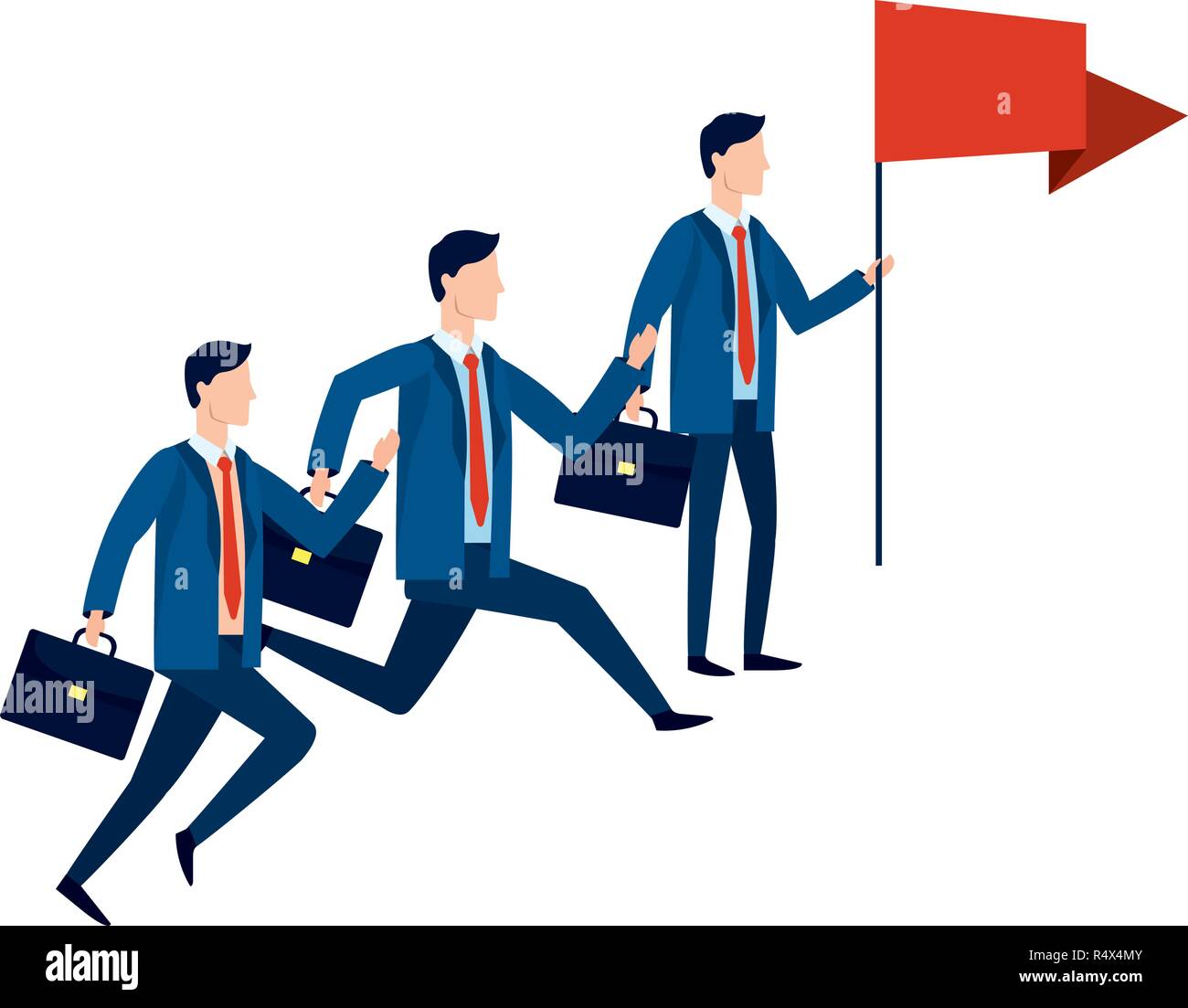 successful businessmen avatar cartoon vector illustration graphic ...