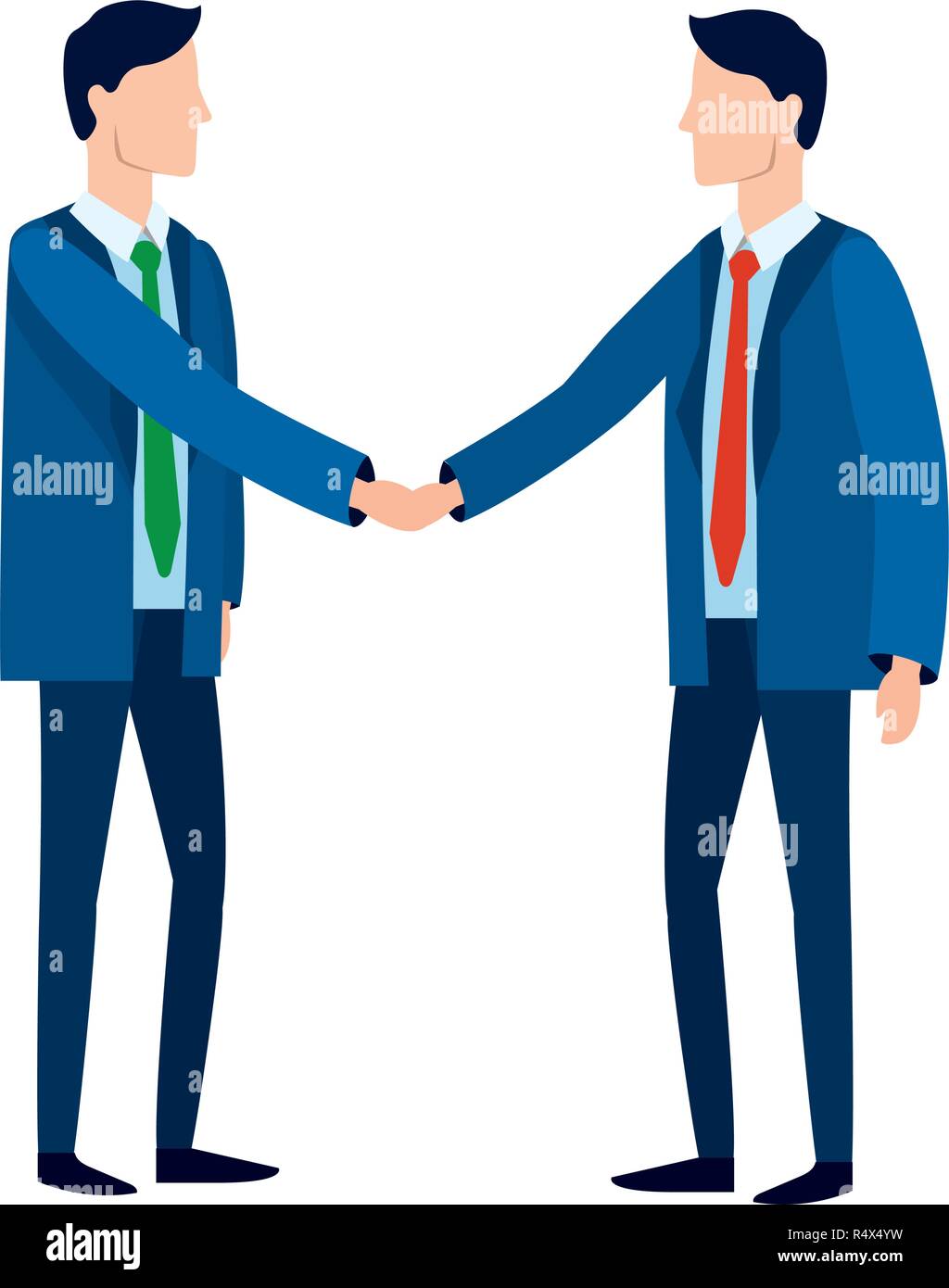 successful businessmen avatar cartoon vector illustration graphic ...