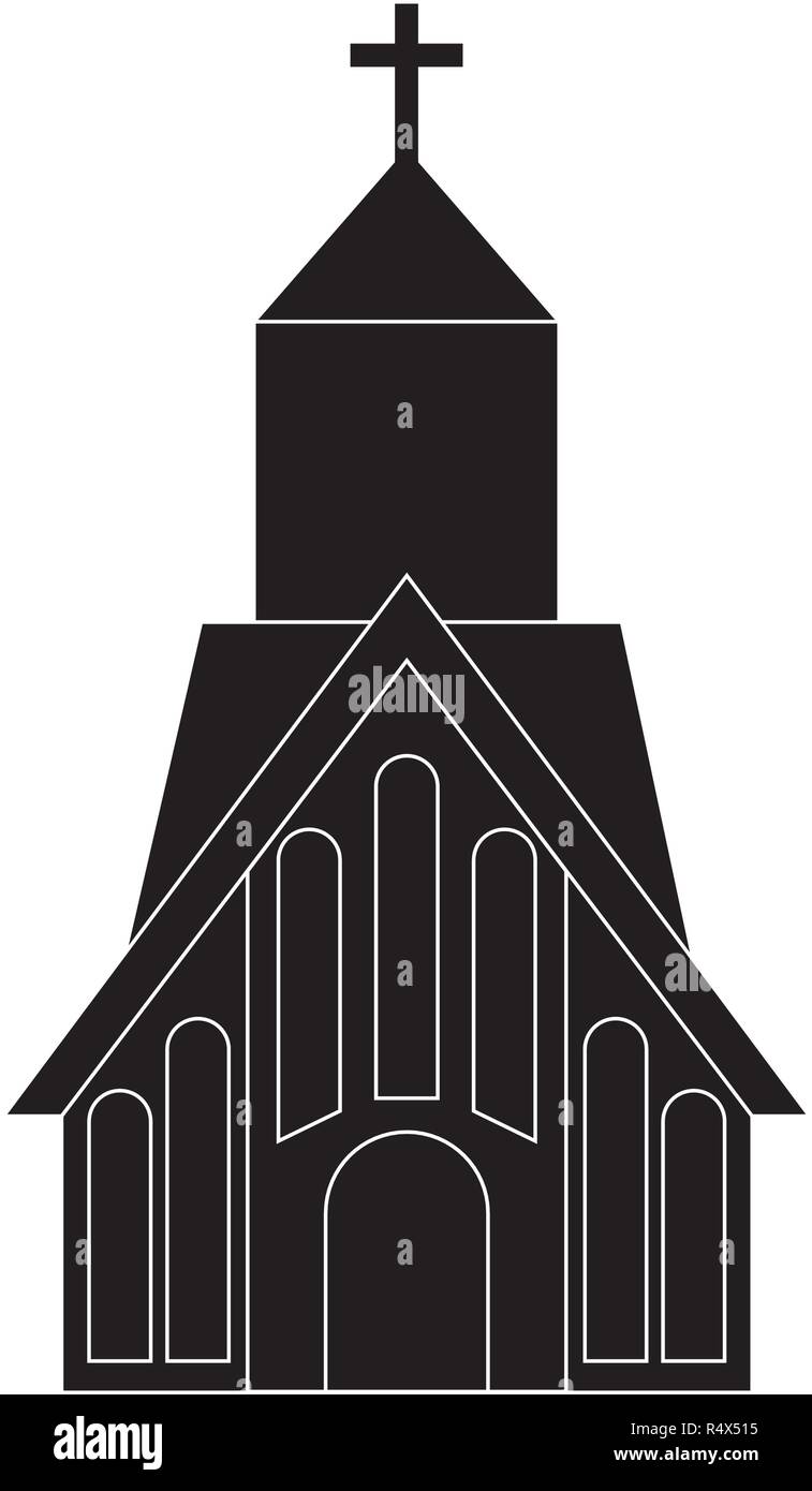 Abstract cute church Stock Vector Image & Art - Alamy