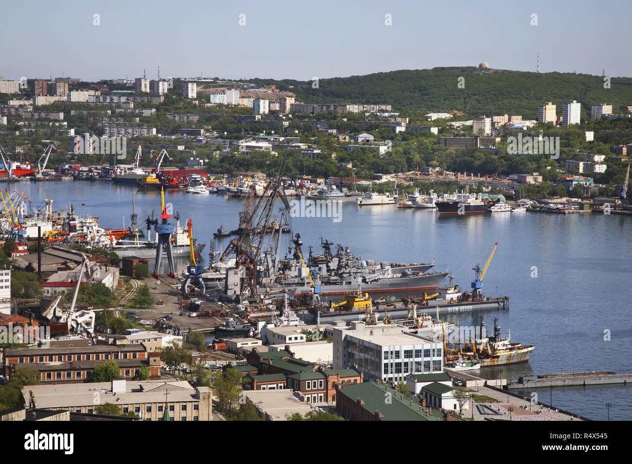 Panoramic view vladivostok city hi-res stock photography and images - Alamy