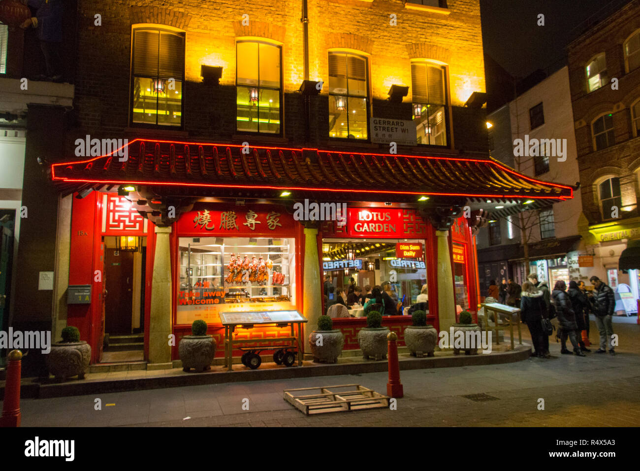 London west end food hi-res stock photography and images - Alamy